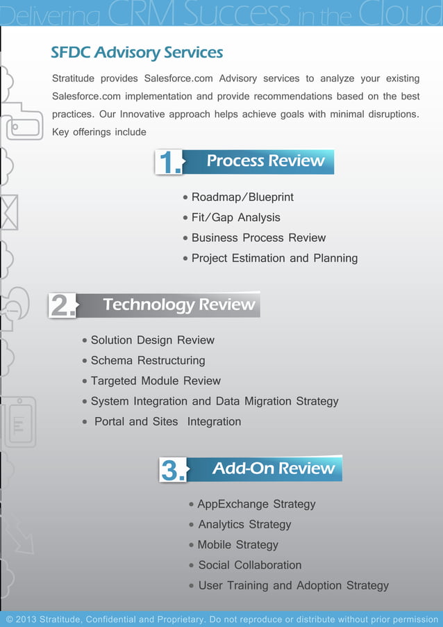 Brochure, Stratitude Salesforce.com Services | PDF