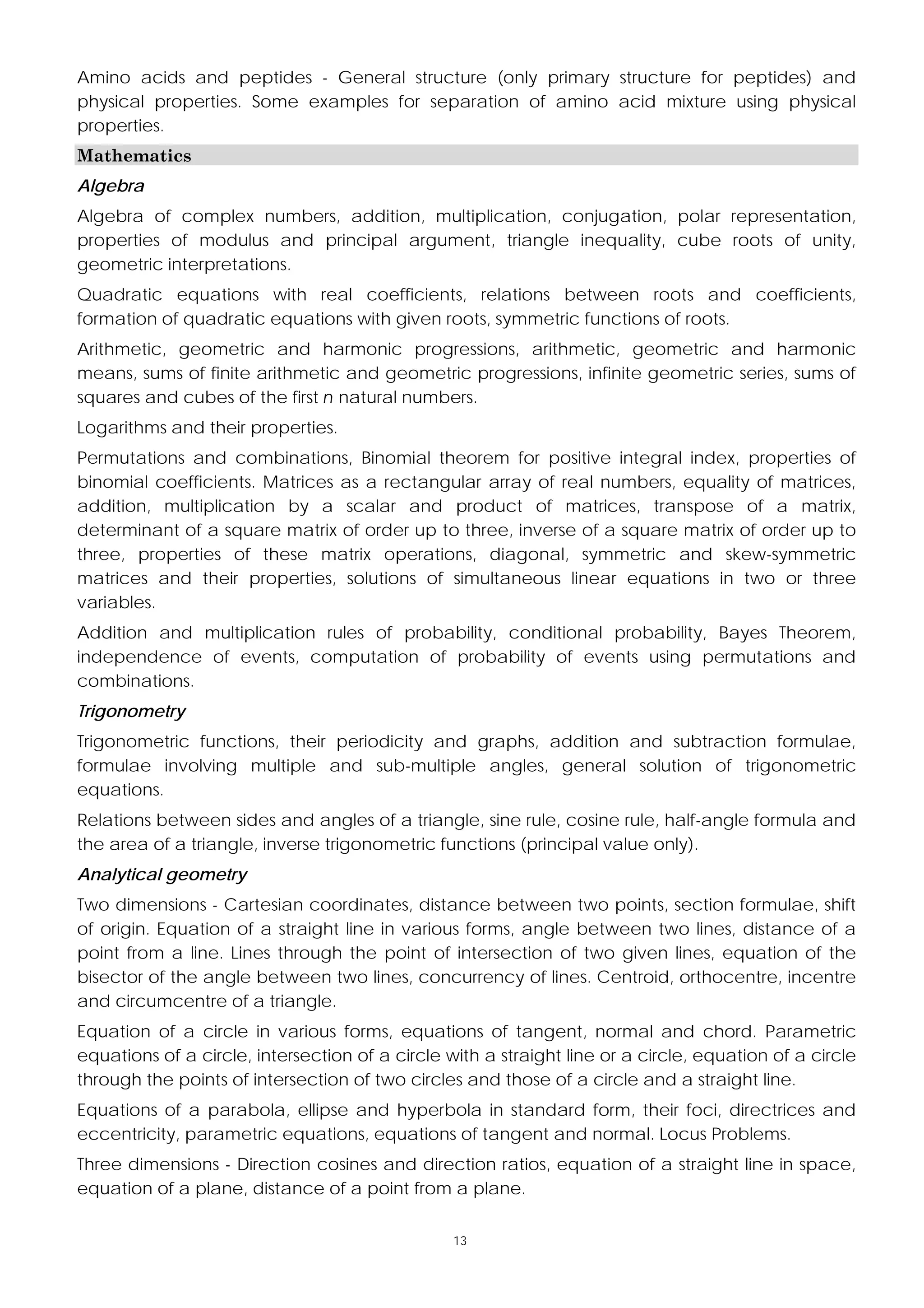 Brochure syllabus nest 2014 | PDF