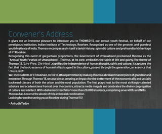 THOMSO'13 EVENT BROCHURE | PDF