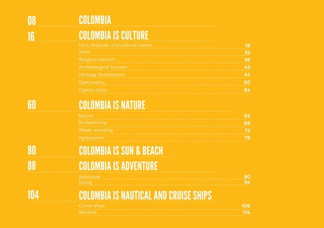 Brochure Tourism Colombia Is Magical Realism_eng_27_ago | PDF