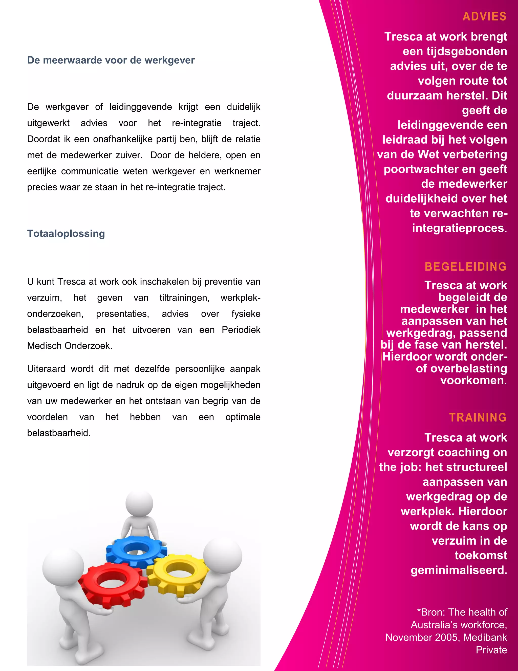 Brochure Tresca at work | PDF | Careers