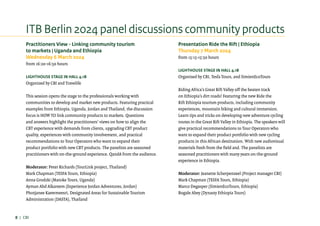 Uganda Sustainable Tourism Companies at ITB, Berlin 2024-CBI | PDF