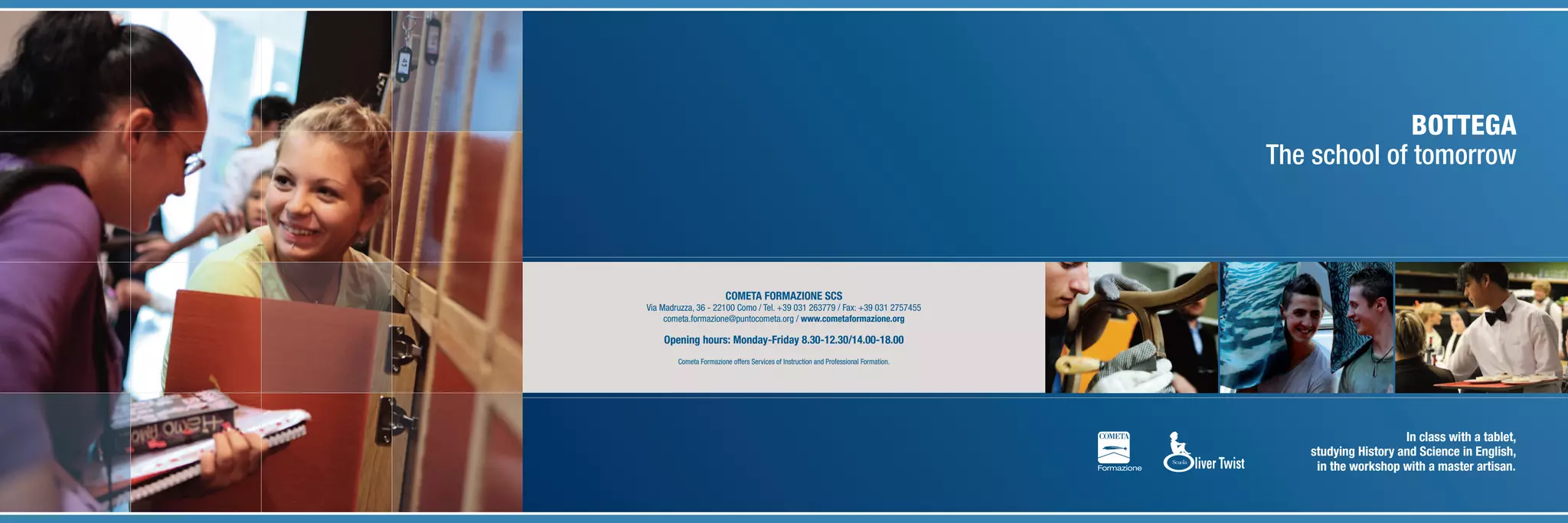 COMETA - THE SCHOOL OF TOMORROW / SCUOLA OLIVER TWIST | PDF