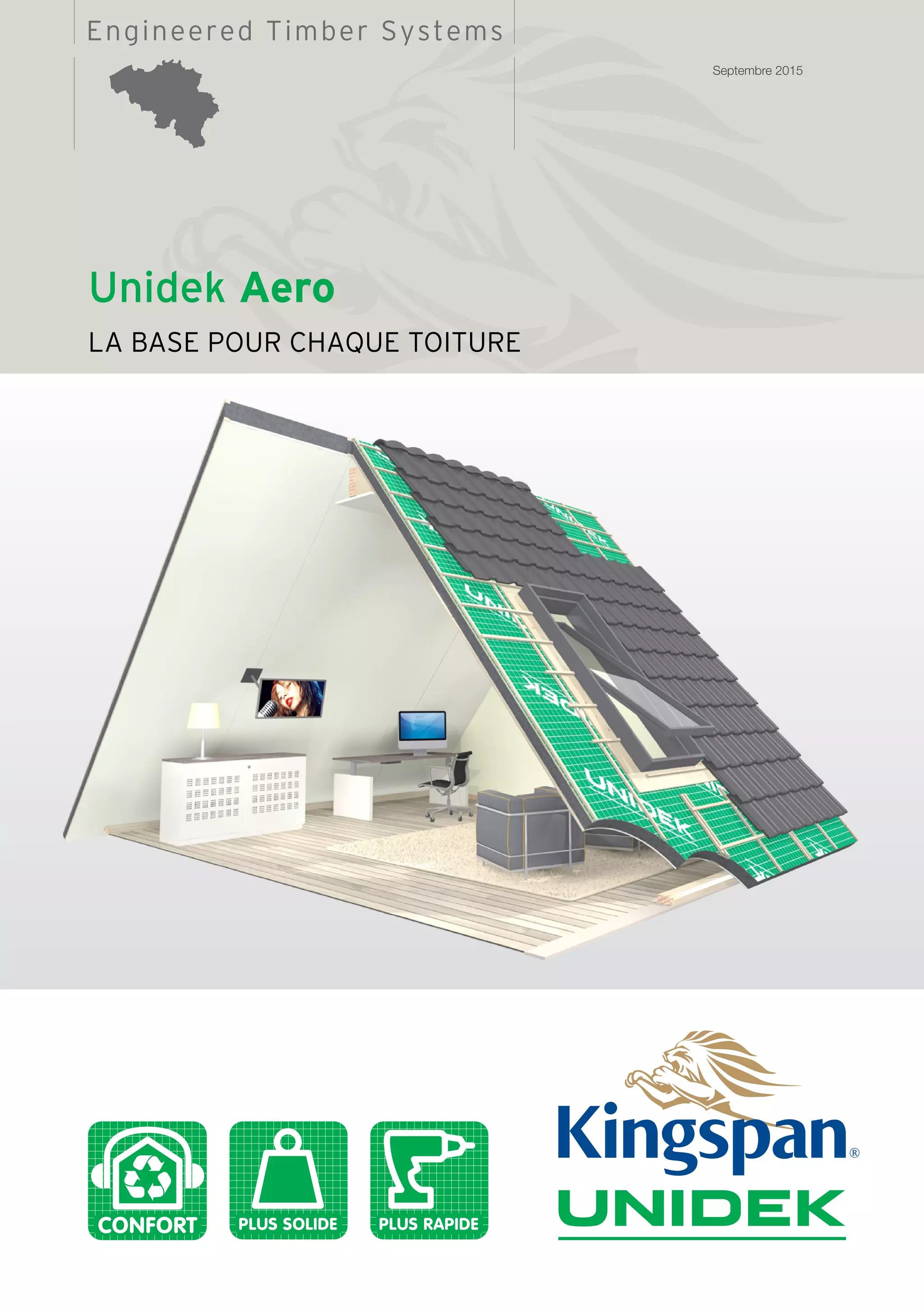 Kingspan Unidek - Brochure Unidek Aero Belgique 09 2015 | PDF