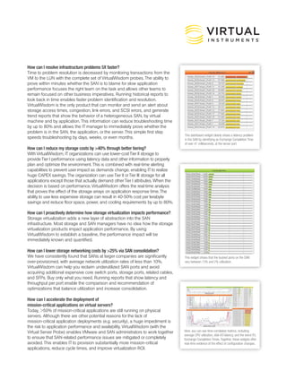 VirtualWisdom Brochure | PDF