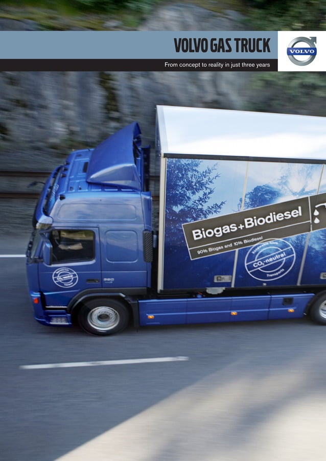 Brochure volvo gas truck | PDF