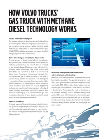 Brochure volvo gas truck | PDF