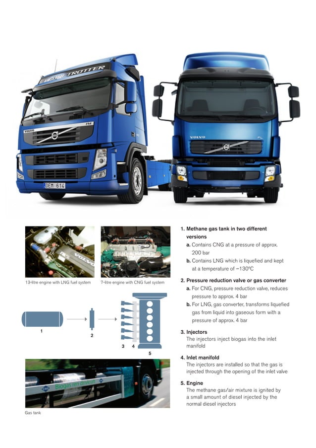 Brochure volvo gas truck | PDF