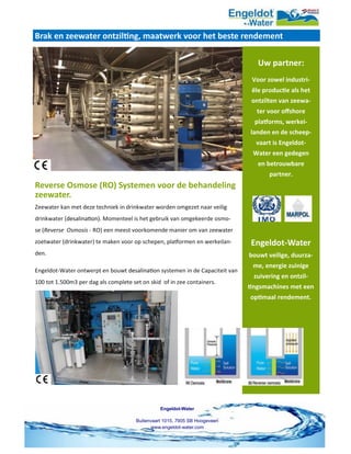 Brochure waterbehandeling origineel 19 7-2016-1 gecomprimeerd | PDF