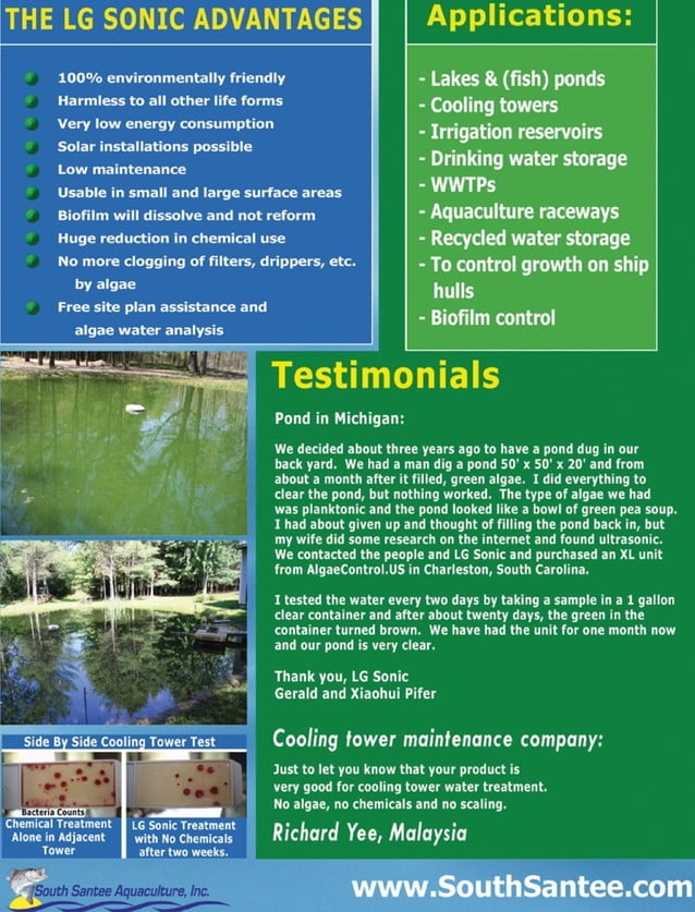 South Santee Aquaculture Brochure Web | PPT