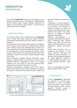 Brochure webgate400 R8 | PDF