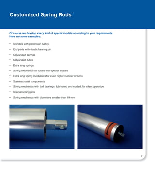 Brochure widmer spring_rods_20101008 | PDF