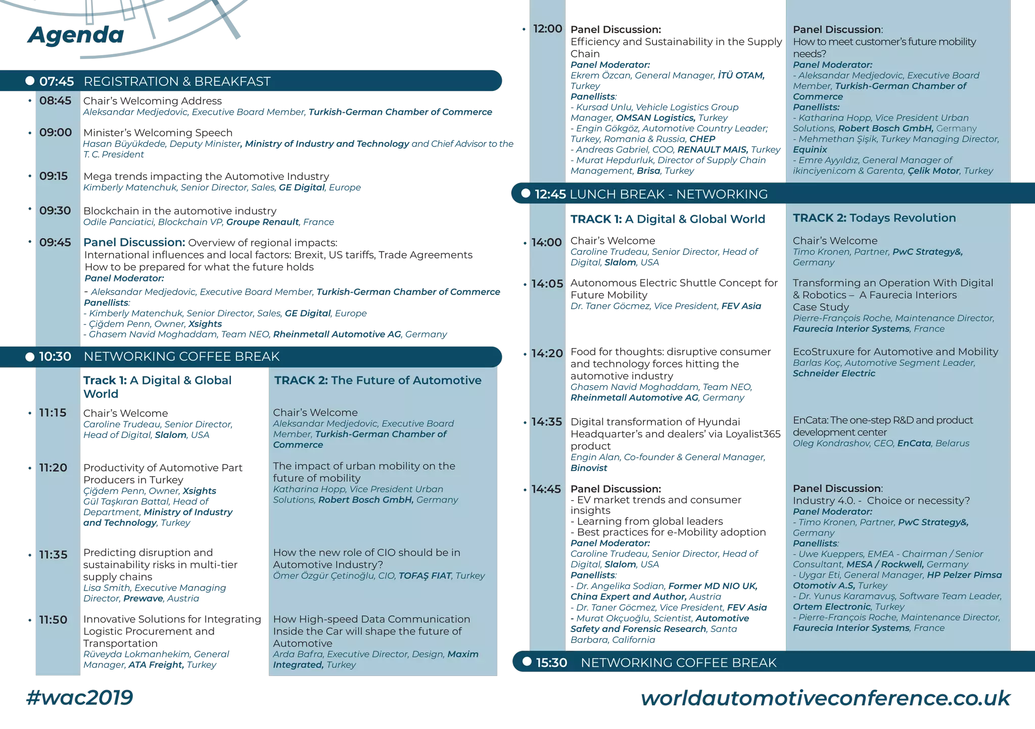 World Automotive Conference 2019 - Brochure | PDF | Business Expos ...