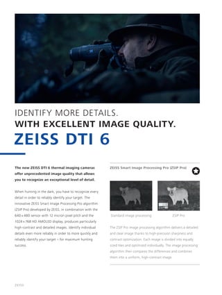 Brochure | Zeiss DTC Thermal Imaging | Optics Trade | PDF