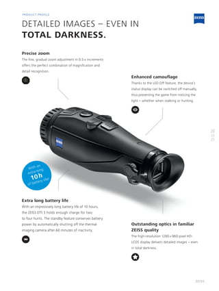 Brochure | Zeiss DTC Thermal Imaging | Optics Trade | PDF