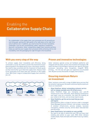 Brochura Corporativa - Cadeia de Abastecimento colaborativa (em Inglês) | PDF