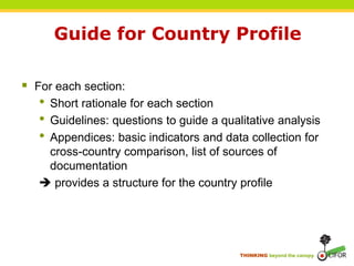 Country profile guidelines: Myanmar | PPTX