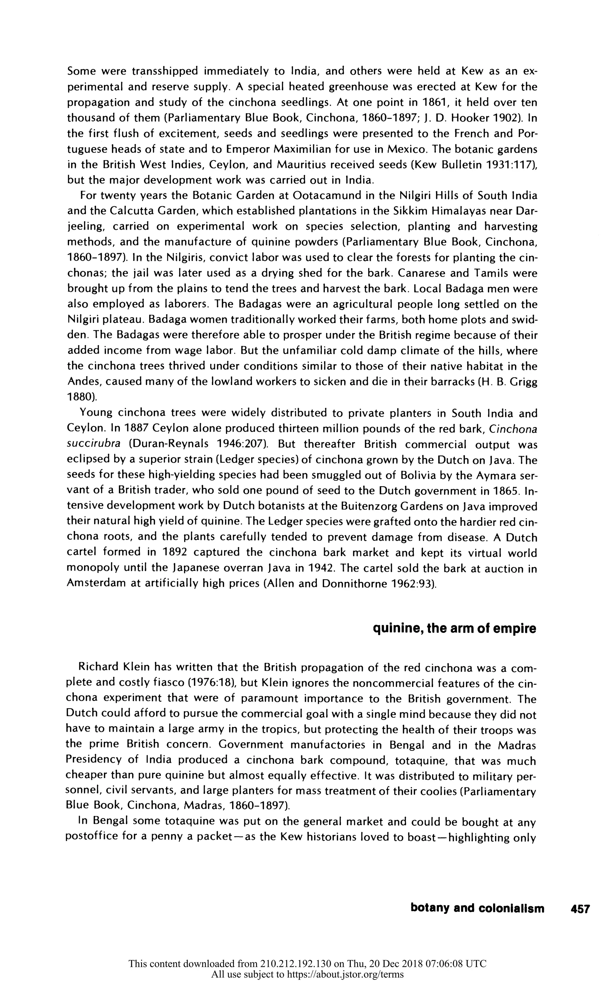 Brockway science and colonial expansion | PDF