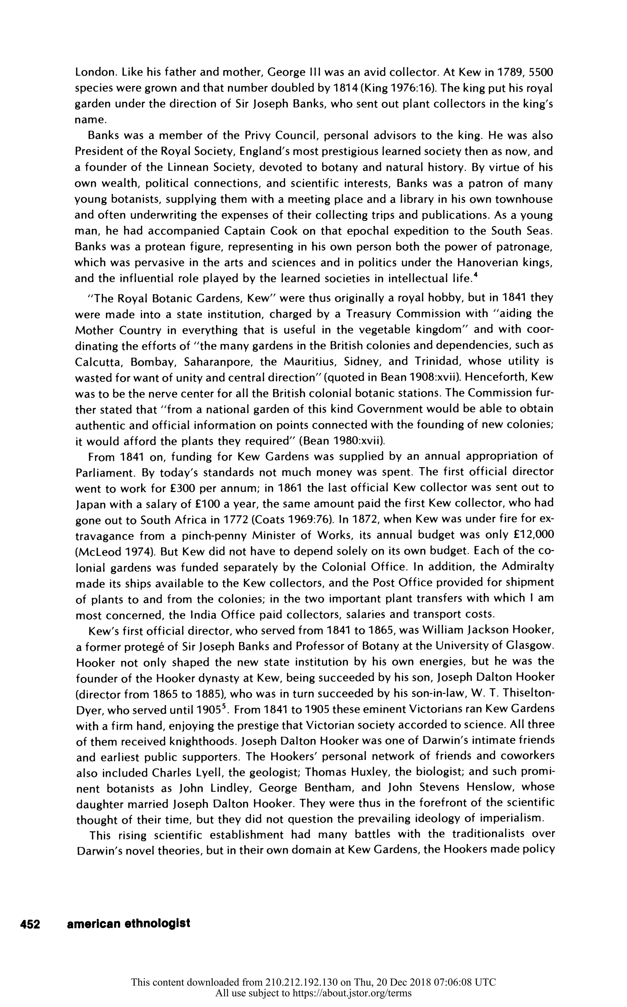 Brockway science and colonial expansion | PDF