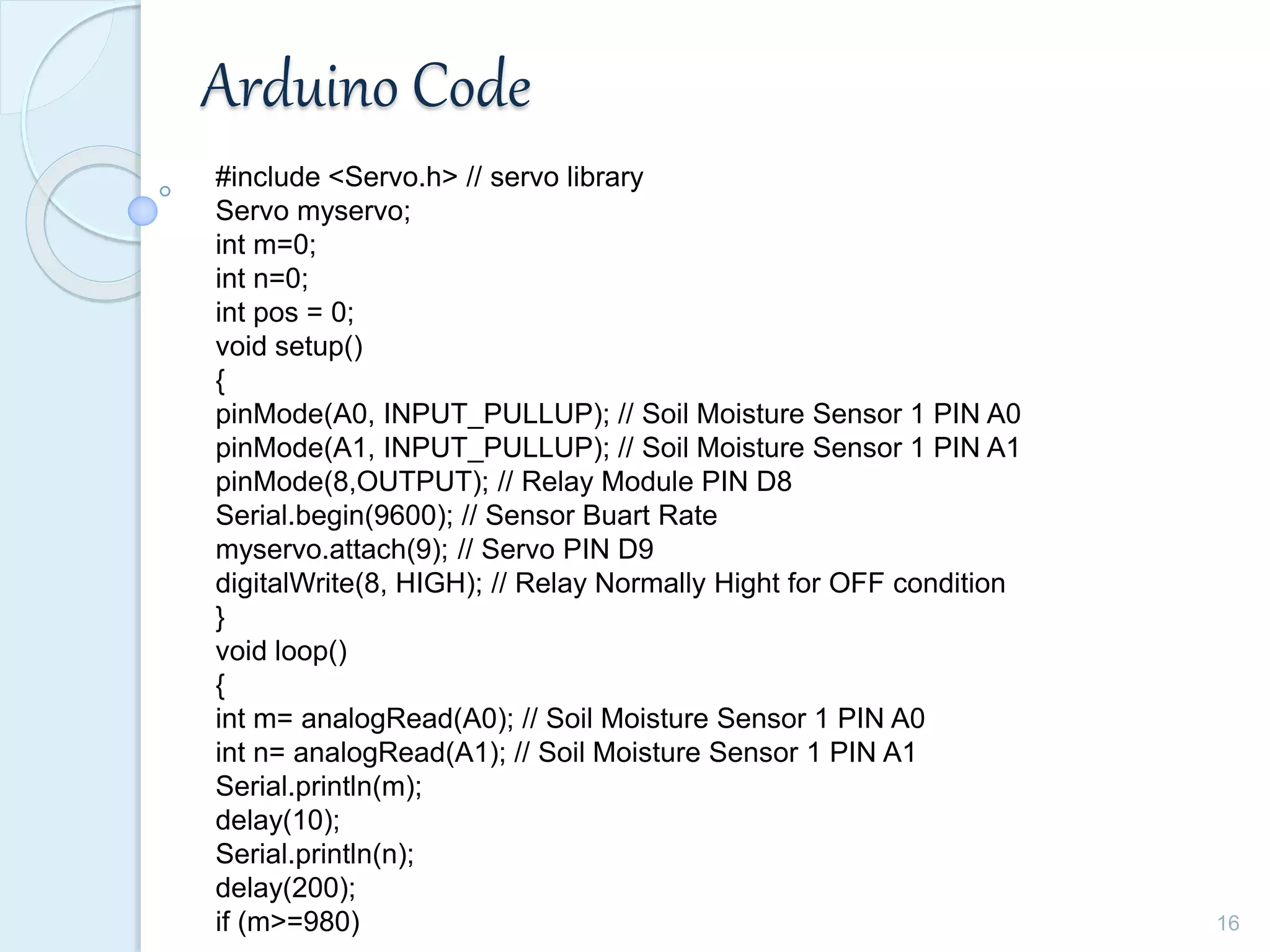 Advanced irrigation system using Arduino | PPTX | Gardening | Home & Garden