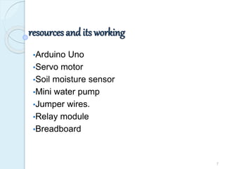 Advanced irrigation system using Arduino | PPTX | Gardening | Home & Garden