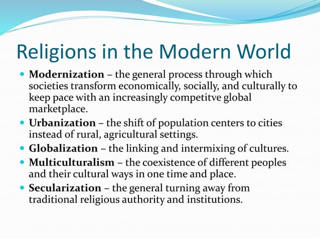 An Invitation to the Study of World Religions Chapter 1 | PPTX