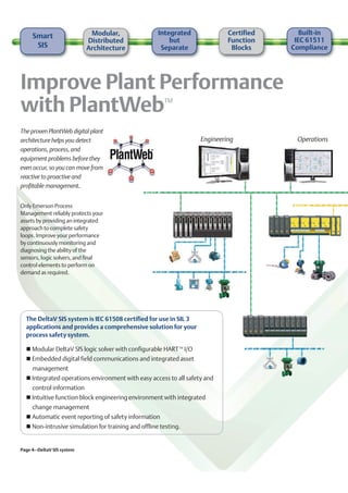 DeltaV Safety Instrumented System Overview | PDF