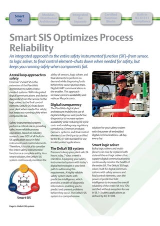 DeltaV Safety Instrumented System Overview | PDF