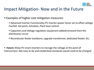 Managing High PV Deployment on the EPS: Overview of Key Challenges and Mitigation Options by ...