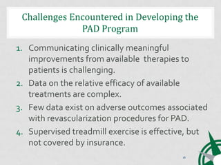 Treatment Choices for Peripheral Artery Disease | PPTX