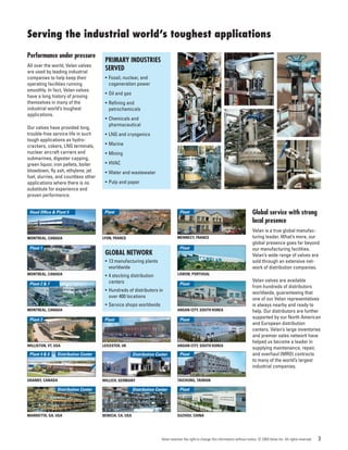 A world leading valve product range | PDF | Manufacturing Industry | Industries