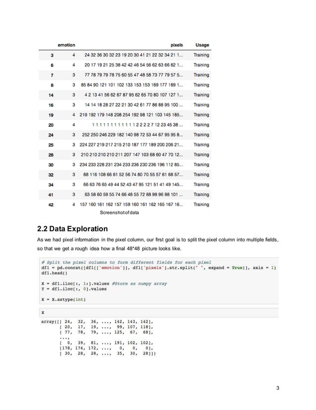 Facial Expression Recognition via Python | DOCX