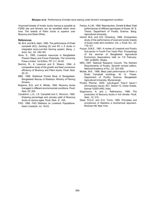 Broiler ducks | PDF