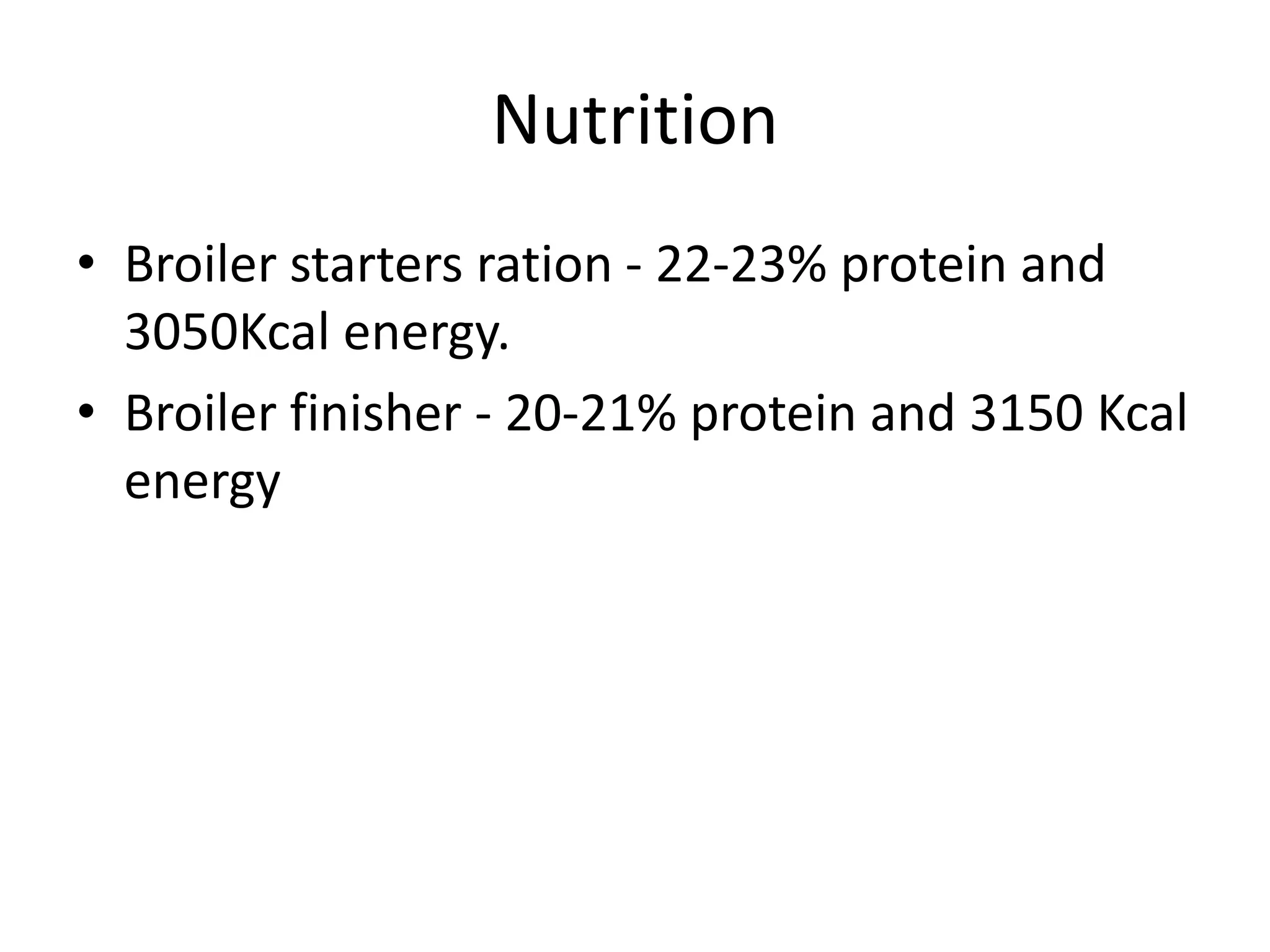 Broiler management | PPTX