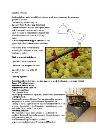 Broiler managemnet | PDF