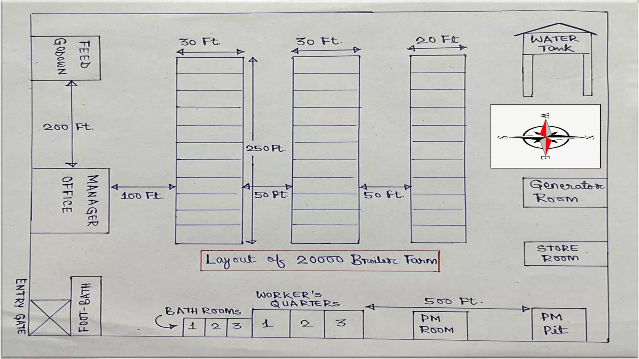 Broiler Poultry Farm Construction Guide | PDF