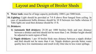 Broiler Poultry Farm Construction Guide | PDF