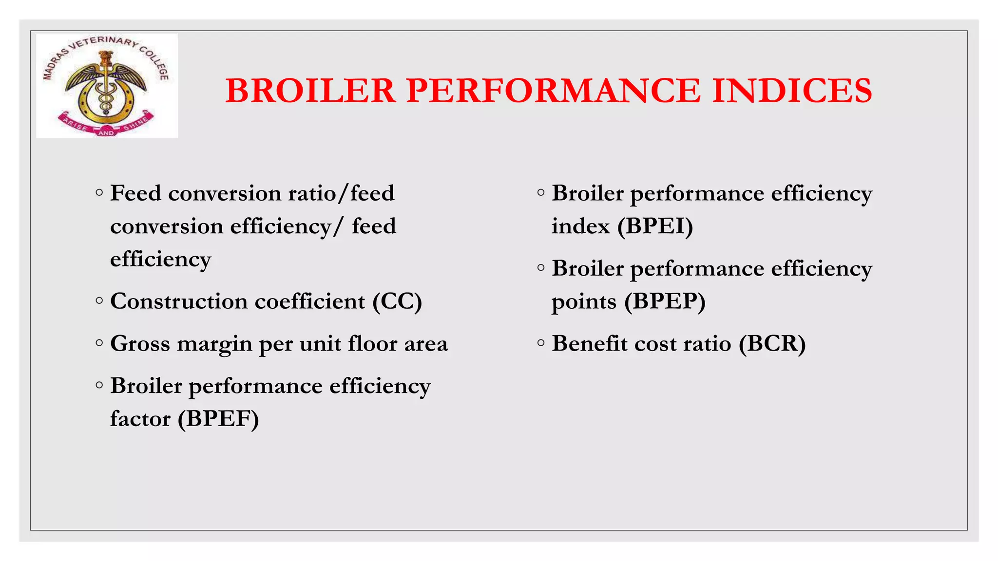 Broiler production | PPTX