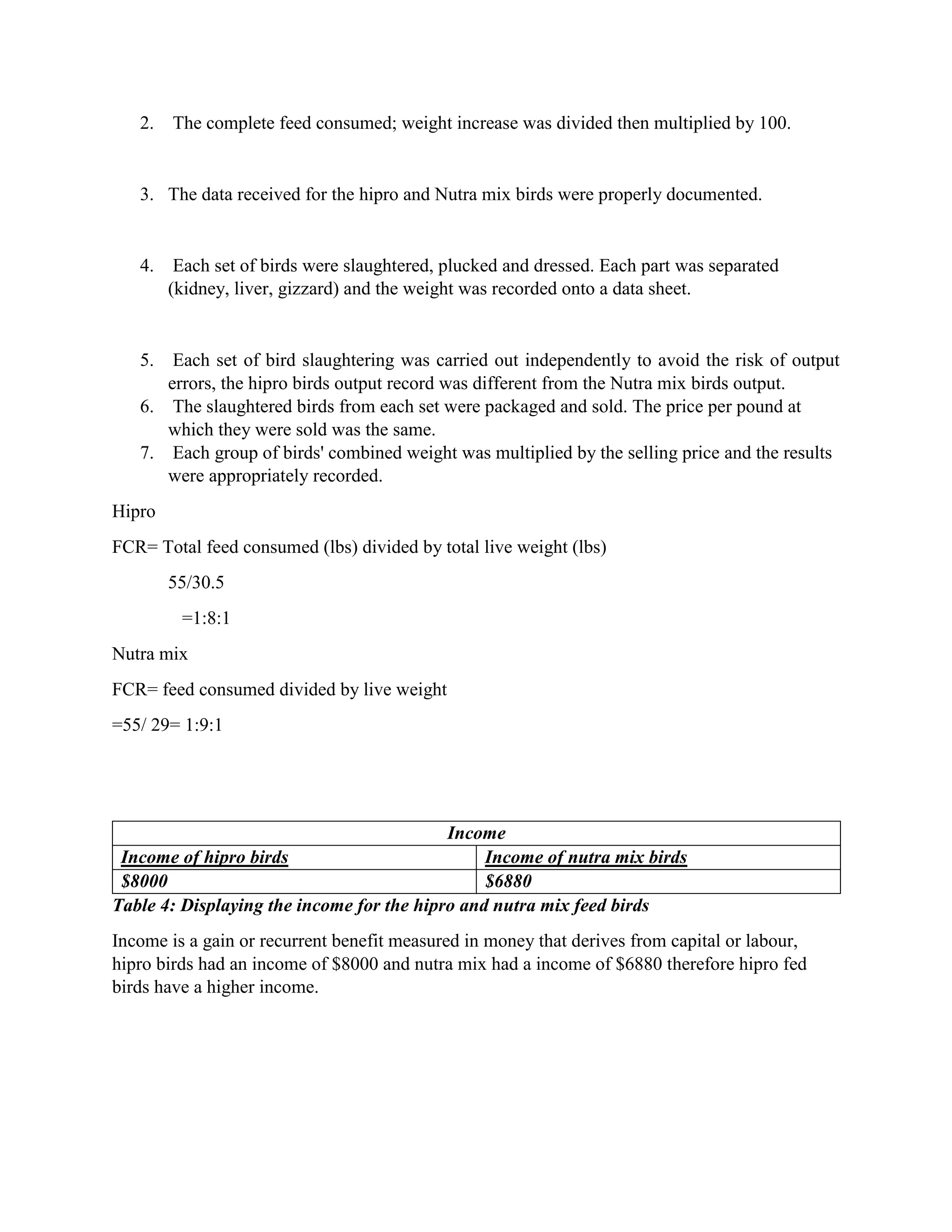 Broiler SBA.docx for agricultural science csec | PDF | Free download