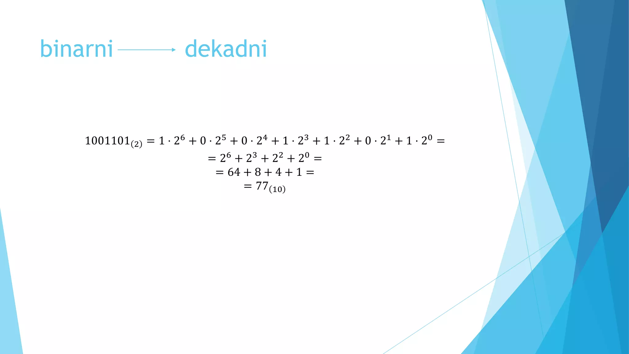 Brojni sistemi | PPTX