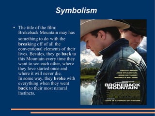 Broke back mountain vs short story | PPT | Soundtracks, TV and ...