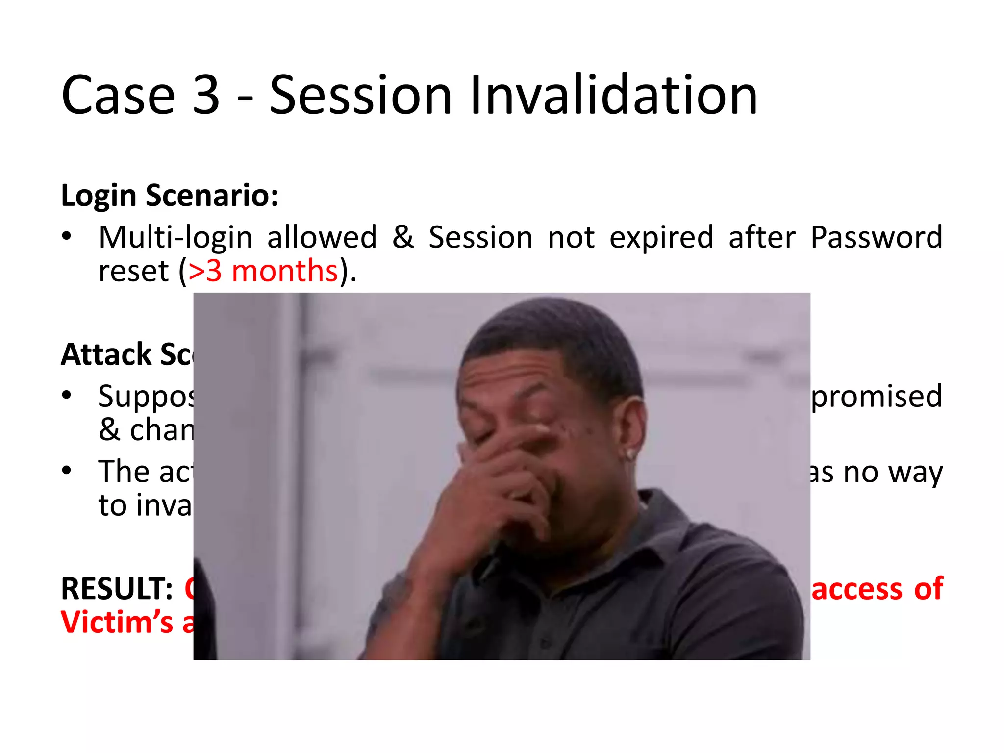 Broken Authentication & authorization | PPSX | Databases | Computer Software and Applications