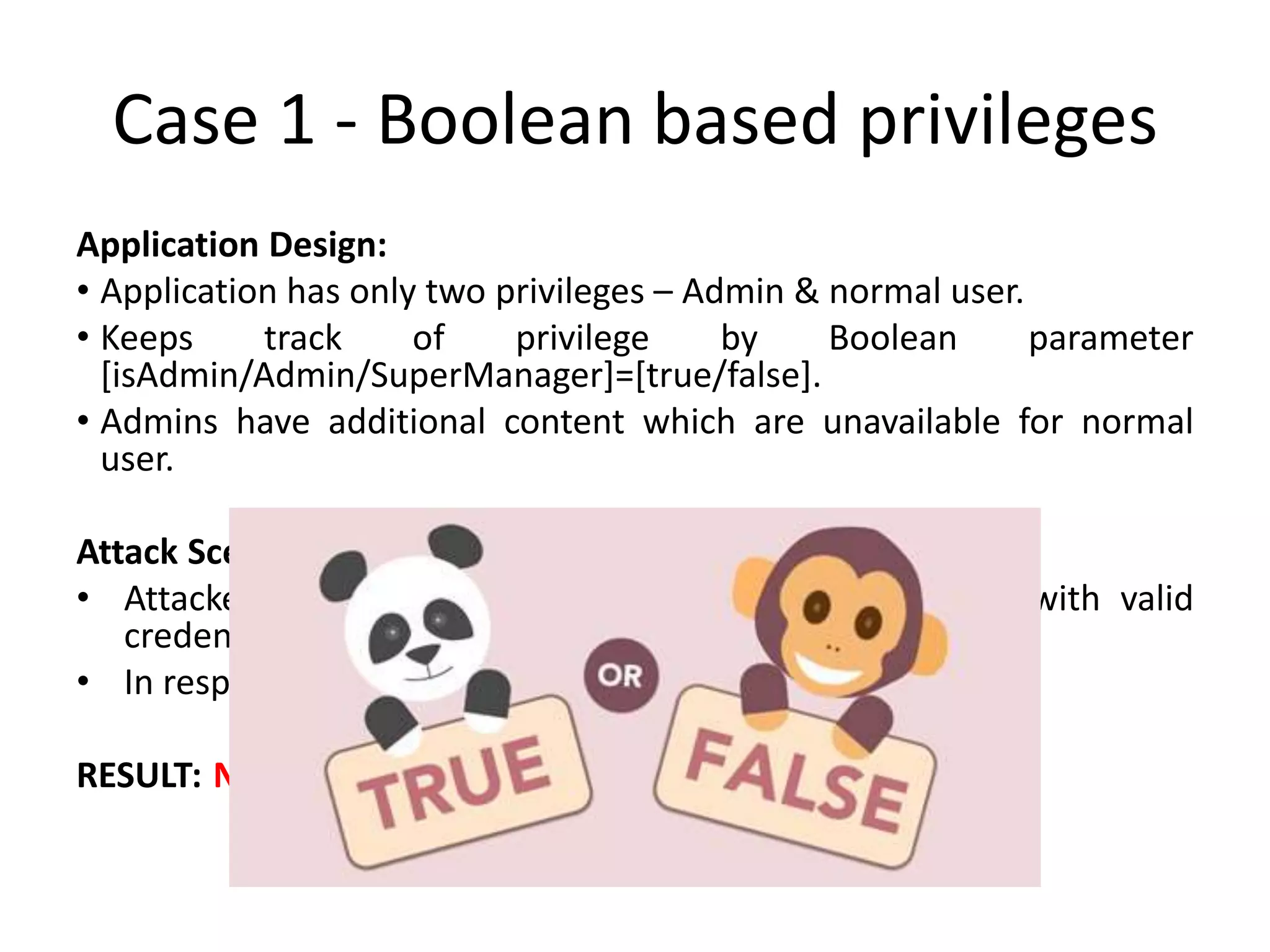Broken Authentication & authorization | PPSX | Databases | Computer Software and Applications