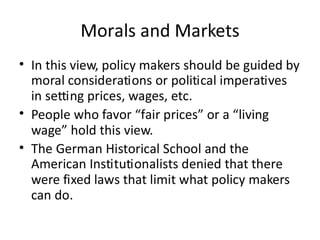 Broken Capitalism, Lecture 4 with David Gordon - Mises Academy | PDF