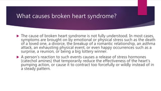Broken heart syndrome. Diagnostics | PPTX