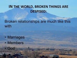 Brokenness Journey | PPT