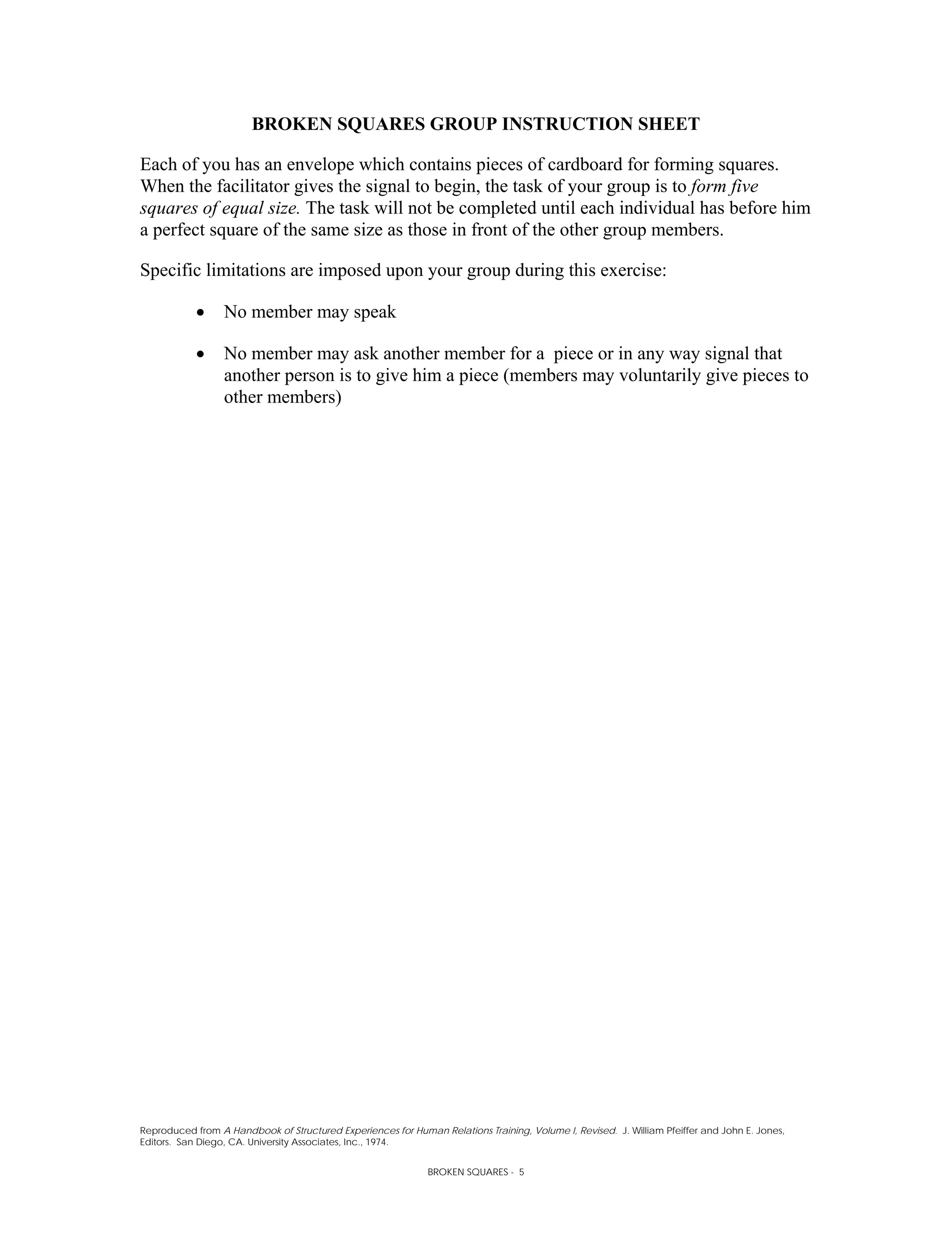 Broken squares | PDF
