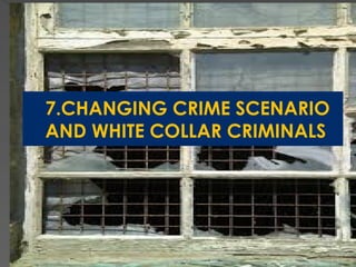 Broken windows theory help to analyse how the crime happaned | PPTX