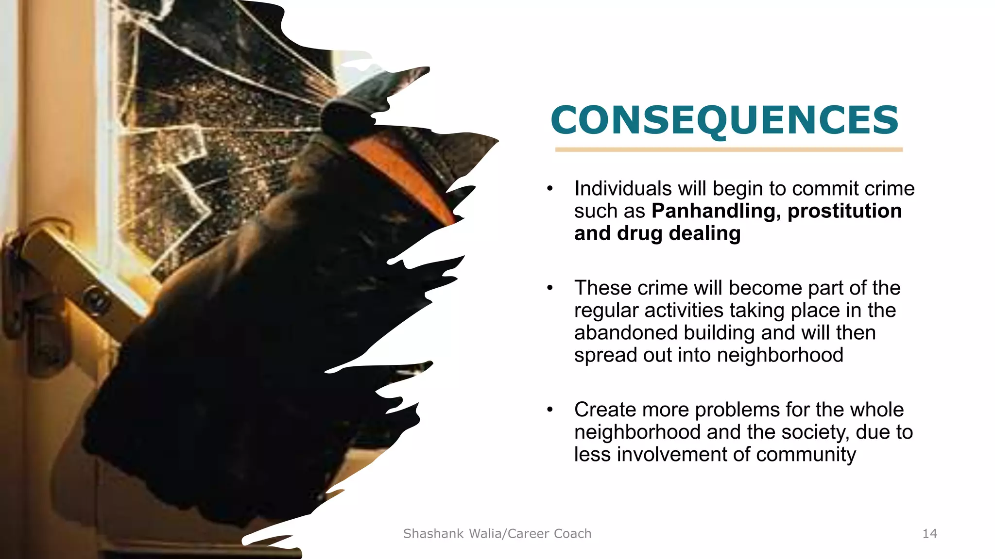 Broken windows theory & Crime Prevention through Environmental Design ...