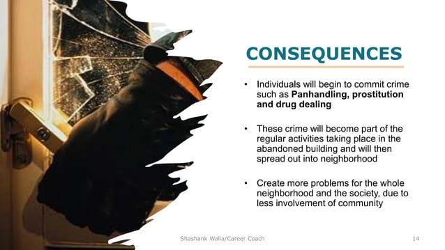 Broken windows theory & Crime Prevention through Environmental Design ...